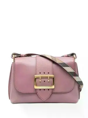 Burberry 2000-2017 Small Leather Medley Buckle Crossbody Bag