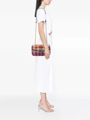 Gucci 2016-2026 Medium Gg Marmont Tweed Shoulder Bag