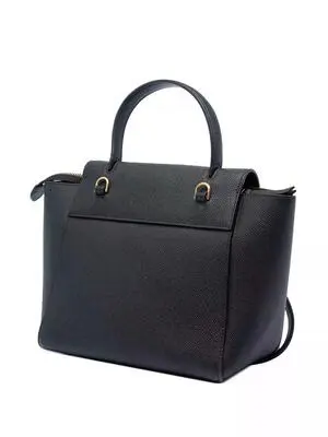 Celine 2018 Nano Grained Calfskin Belt Bag Satchel - Black