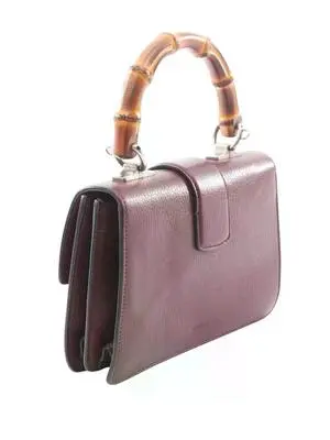 Gucci 2016-2026 Mini Leather Bamboo Dionysus Web Satchel