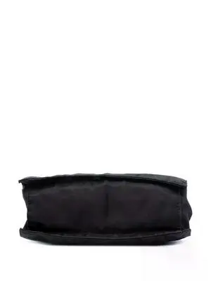 Prada 2000-2013 Tessuto Kisslock Frame Chain Crossbody Bag