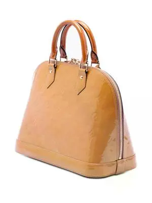 LOUIS VUITTON 2012 Monogram Vernis Alma Pm Handbag