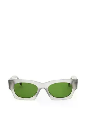 Palm Angels Oversized- Frame Sunglasses - Grey