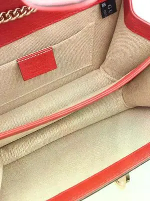 Gucci Calfskin Interlocking G Crossbody Bag