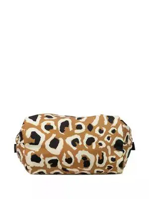 Gucci 2000-2015 Leopard Print Canvas Pouch