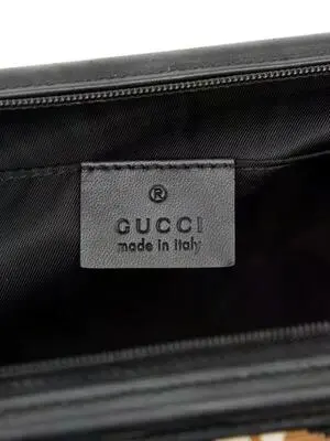 Gucci 2000-2015 Leopard Print Canvas Pouch