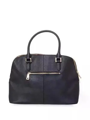 Dkny Logo-plaque Leather Tote Bag