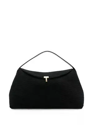 TOTEME T-lock Fastening Tote Bag - Black
