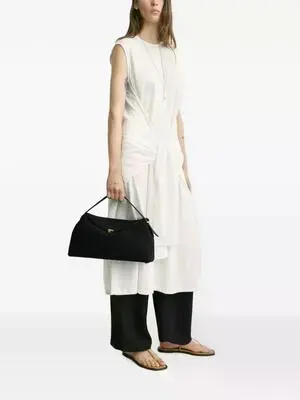 TOTEME T-lock Fastening Tote Bag - Black