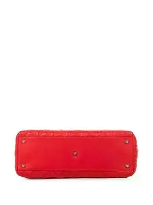 Dior Lady Large Cannage Handbag - Red