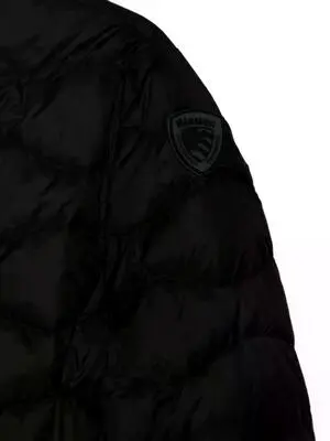 BLAUER. Wave-quilted Press-stud Jacket
