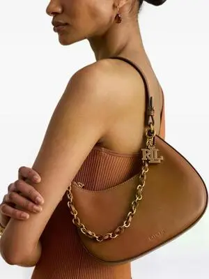Ralph Lauren Medium Marcy Zip Shoulder Bag - Brown