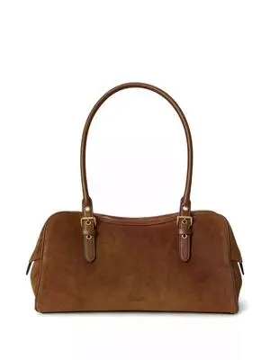 Ralph Lauren Large Marcy Suede Shoulder Bag