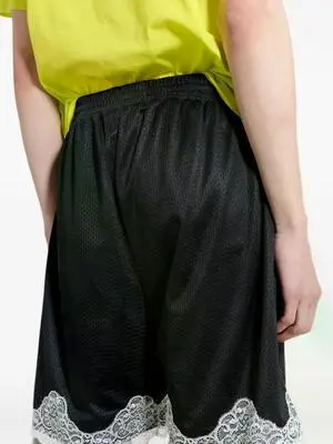 Aries Lace-detail Shorts