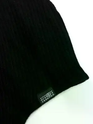 MAISON MARGIELA Ribbed-knit Ear-flap Hat
