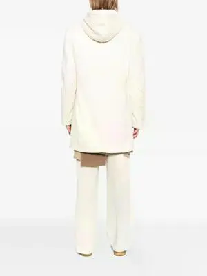 Yohji Yamamoto Hooded Single-breasted Jacket