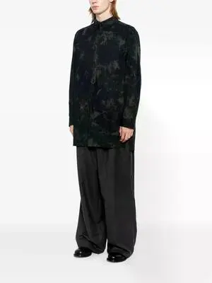 Yohji Yamamoto Triple-collar Tab-placket Shirt