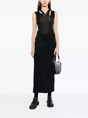 Yohji Yamamoto 12g 3*3 Ribbed Sweater - Black