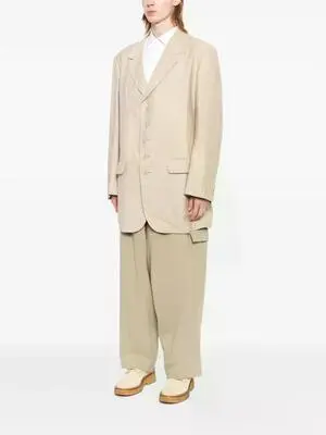 Yohji Yamamoto Single-breasted Blazer