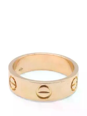 Cartier 18k Rose Gold Love Ring - Pink