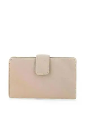GIANNI CHIARINI Dollaro Pebbled Leather Wallet