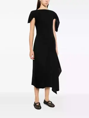 Yohji Yamamoto Backside Slit Flat Dress
