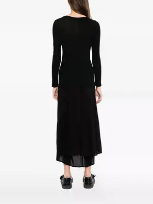 Yohji Yamamoto Long-sleeve Cotton T-shirt