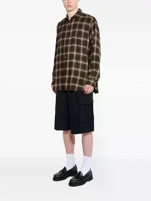 SSSTEIN Button-fastening Cargo Shorts