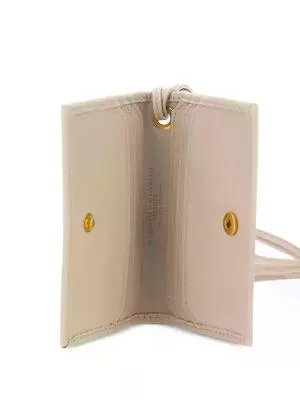 GIANNI CHIARINI Knot-detail Wallet - Neutrals