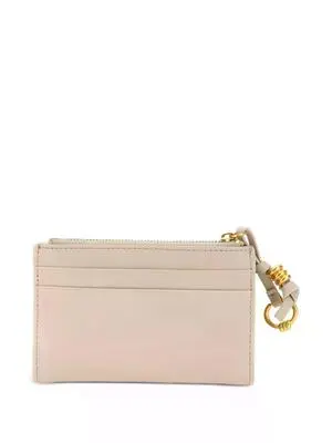GIANNI CHIARINI Knot-detail Leather Wallet - Neutrals