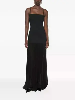 Hunza G Square-neck Maxi Dress