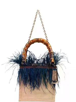 LA MILANESA Violetta Tote Bag - Neutrals