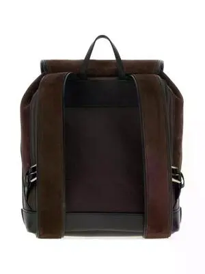 Valentino Garavani Vlogo Suede Backpack