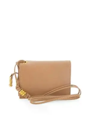 GIANNI CHIARINI Knot-detail Wallet - Neutrals