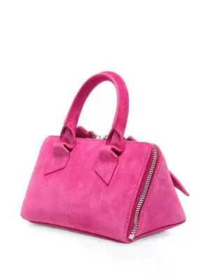 Attico Mini Friday Suede Top-handle Tote Bag