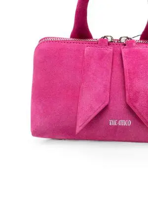 Attico Mini Friday Suede Top-handle Tote Bag