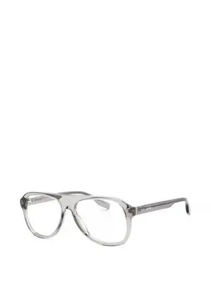 Marc Jacobs Transparent Pilot Frame Eyeglasses