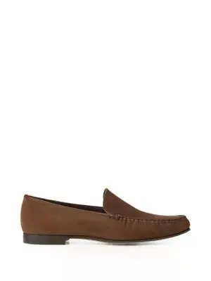Ralph Lauren Darcey Hand-stitched Loafers - Brown