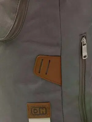 DOUGHNUT Roll-top Buckle-fastening Backpack - Grey