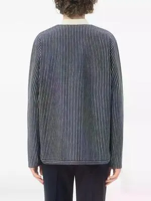 Valentino Garavani Viscose Sweatshirt With Striped Vlogo