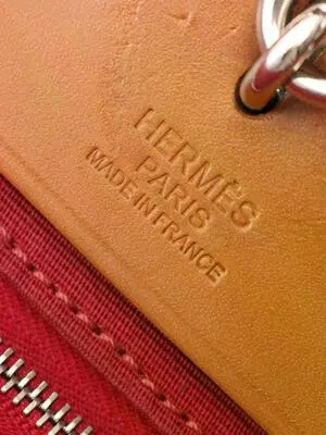 Hermès Herbag Pm Two-way Handbag - Red
