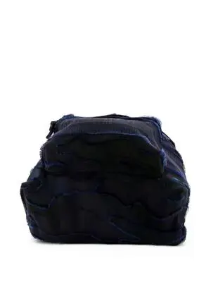 Dior Travel Camouflage Embroidered Canvas Medium Backpack