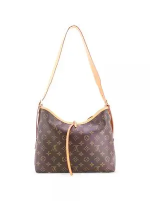 LOUIS VUITTON Carryall Monogram Canvas Pm Hobo Bag