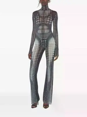 JEAN PAUL GAULTIER Long-sleeve High-neck Top
