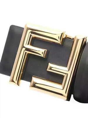 Fendi Zucca Ff Buckle Belt