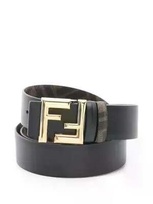 Fendi Zucca Ff Buckle Belt