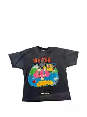 BETTER WITH AGE Graphic-print T-shirt - Grey