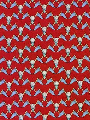 FERRAGAMO Club-print Silk Tie