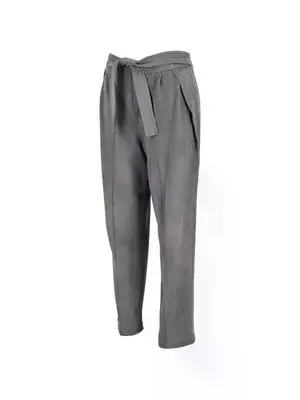 Giorgio Armani Belted Pleated Trousers