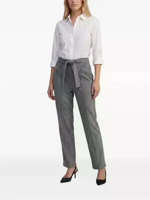 Giorgio Armani Belted Pleated Trousers